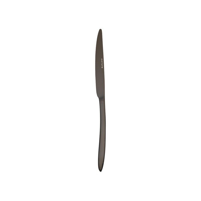 Buy DESSERT KNIFE BLACK THICK. 4.0MM STAINLESS STEEL ORCA ETERNUM ...