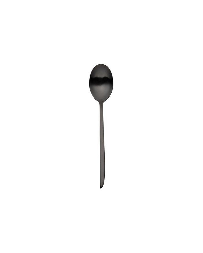 TEA SPOON BLACK THICK. 4.0MM STAINLESS STEEL ORCA ETERNUM