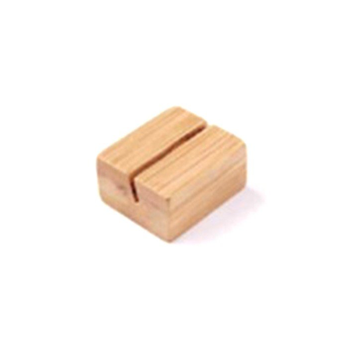 Buy LABEL HOLDER NATURAL L2.5 X W2.5 X H2CM BAMBOO | Restofair RAK