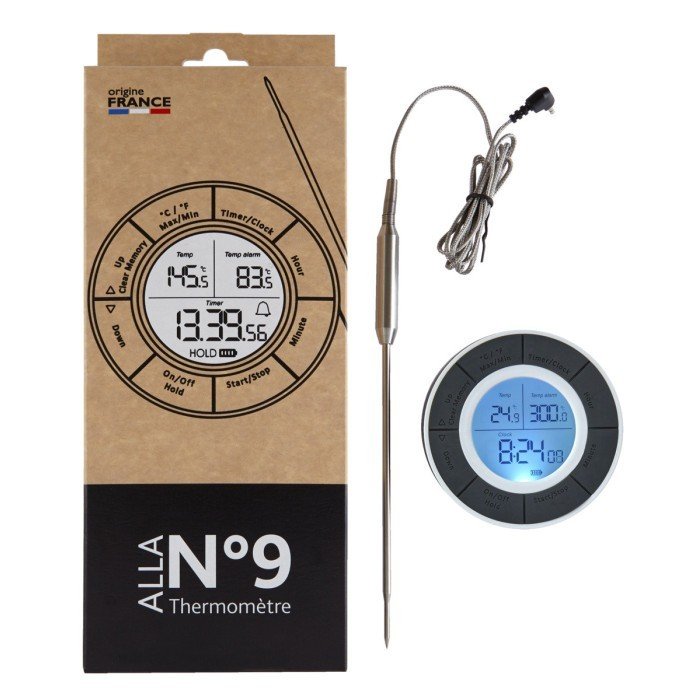Digital oven thermometer cooking min -50 °C max 300 °C N°9 Alla France