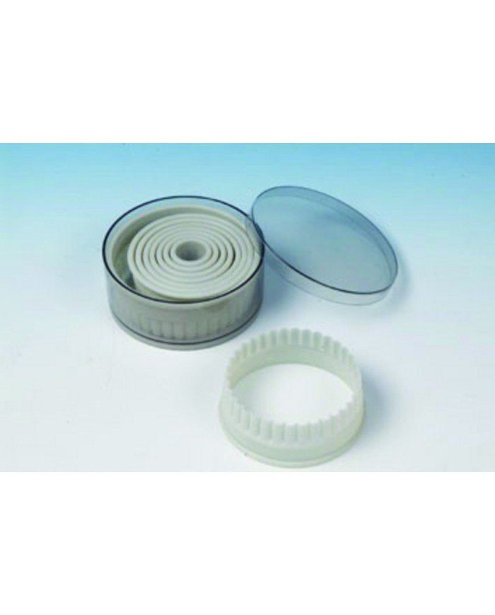 CUTTER ROUND FLUTED BOX OF 9 POLYGLASS