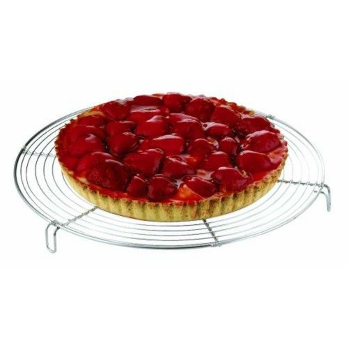 Round grill rack stainless steel Ø 32 cm 2 cm