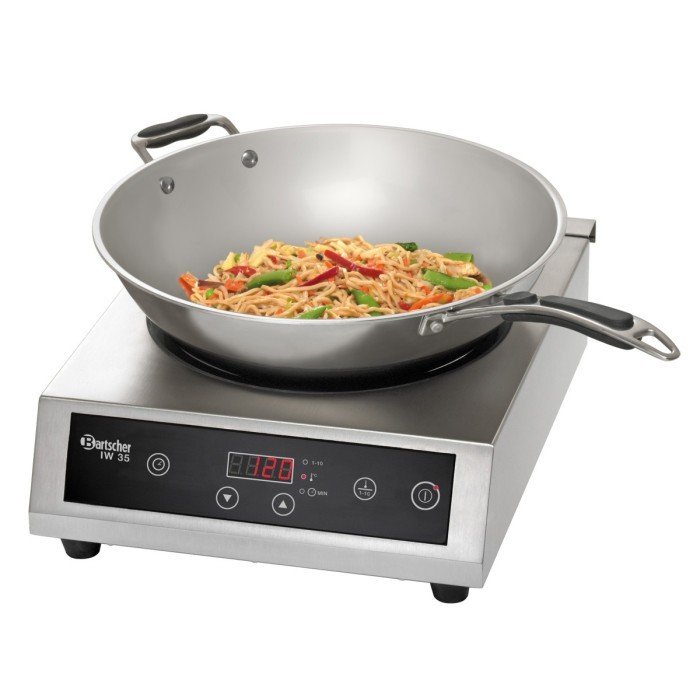 Buy INDUCTION WOK 3500W HOB D26CM 220-240V/50-60HZ BARTSCHER ...