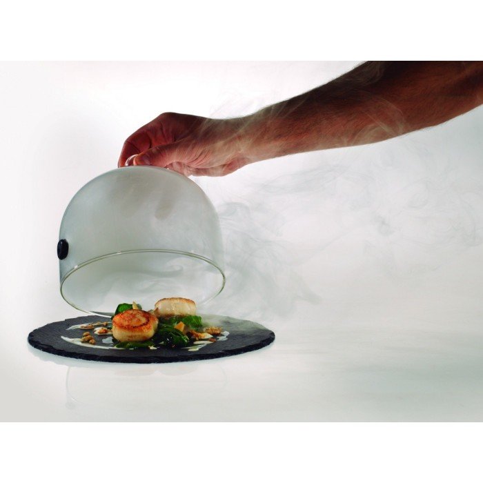Buy Smoking cloche transparent Ø 12.5 cm 7.5 cm Lacor | Restofair RAK