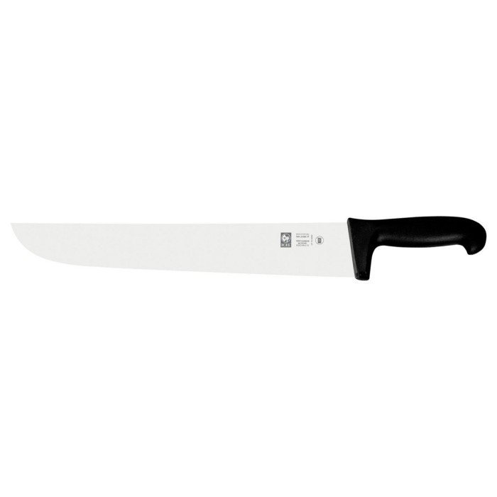 Buy Butcher's knife/ wide blade 30 cm stainless steel polypropylene (pp ...