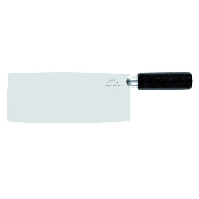 CLEAVER STAINLESS STEEL BLACK 346 G 20 CM STAINLESS STEEL POLYPROPYLENE ...