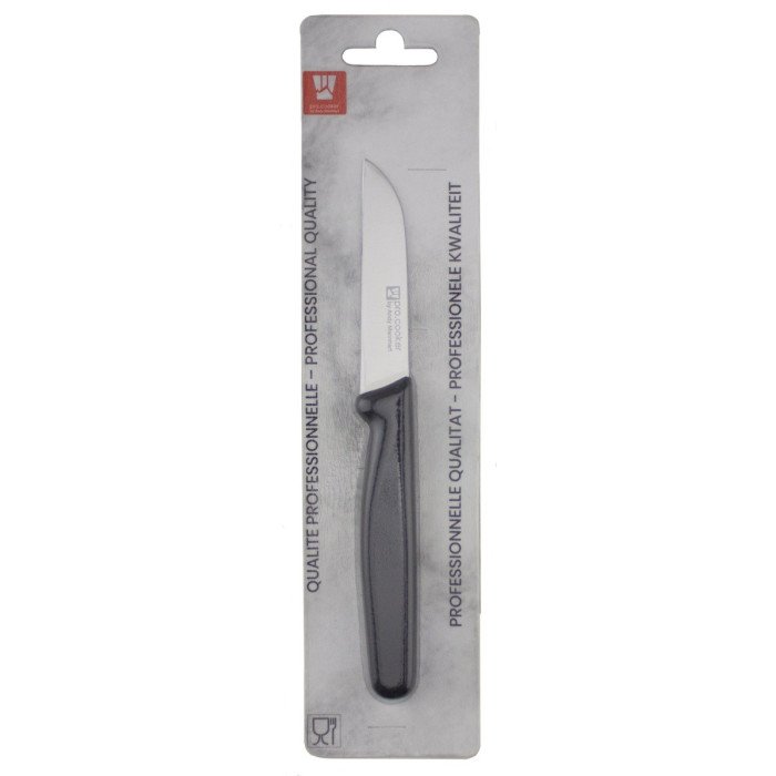 OFFICE KNIFE 8 CM STAINLESS STEEL POLYPROPYLENE (PP) BLACK COLOURED PRO ...