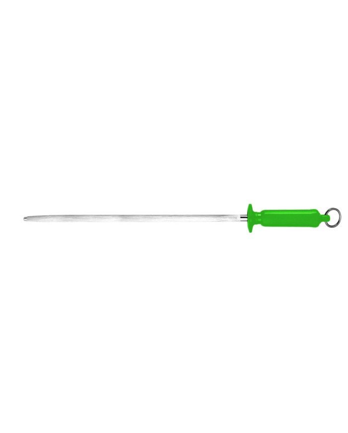 Buy SHARPENING STEEL GREEN ROUND L30CM NYLON HANDLE | Restofair RAK