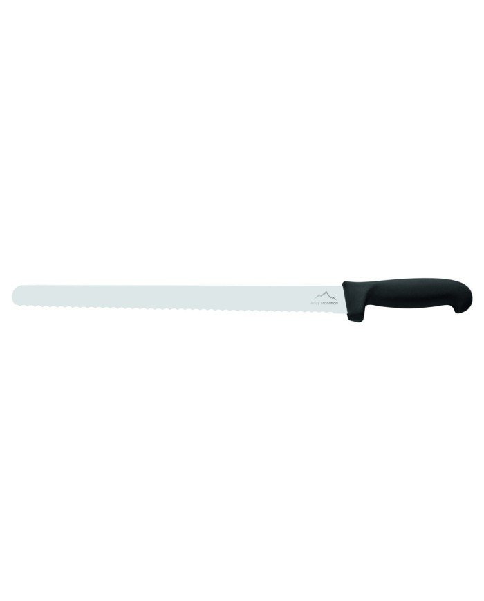 Buy SLICING KNIFE WAVY BLADE BLACK L25CM NYLON HANDLE PC BY AM ...