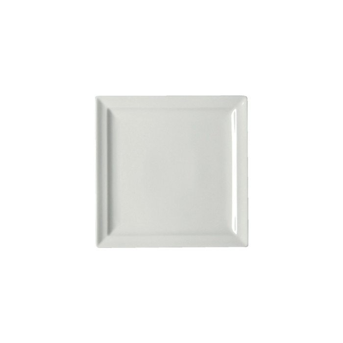 Buy Dinner plate square ivory glazed 27x27 cm Classic Gourmet Rak ...