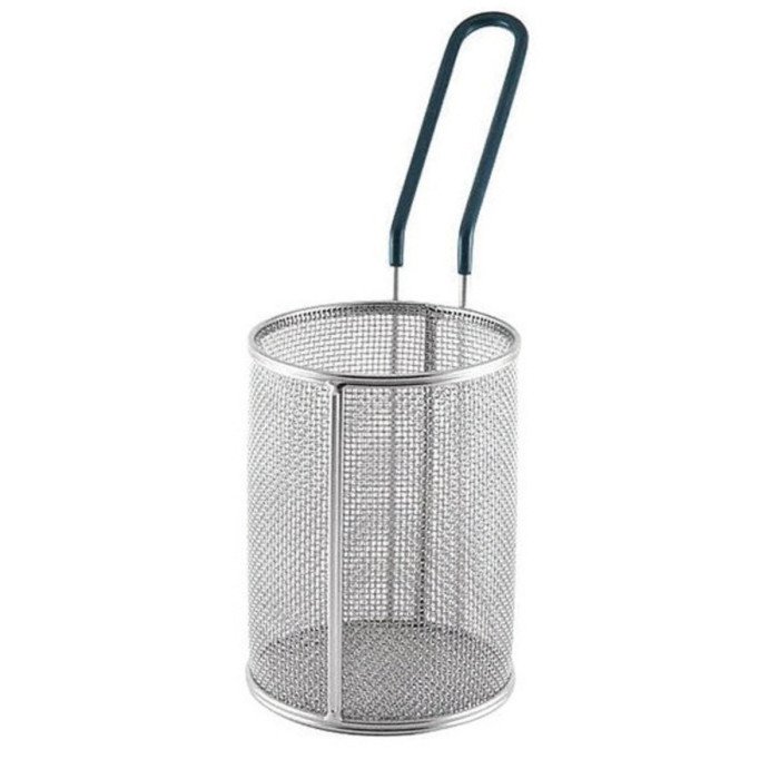 Buy PASTA BASKET ROUND 13.5X23.5XH30CM SST WITH PVC COATED HANDLE ...
