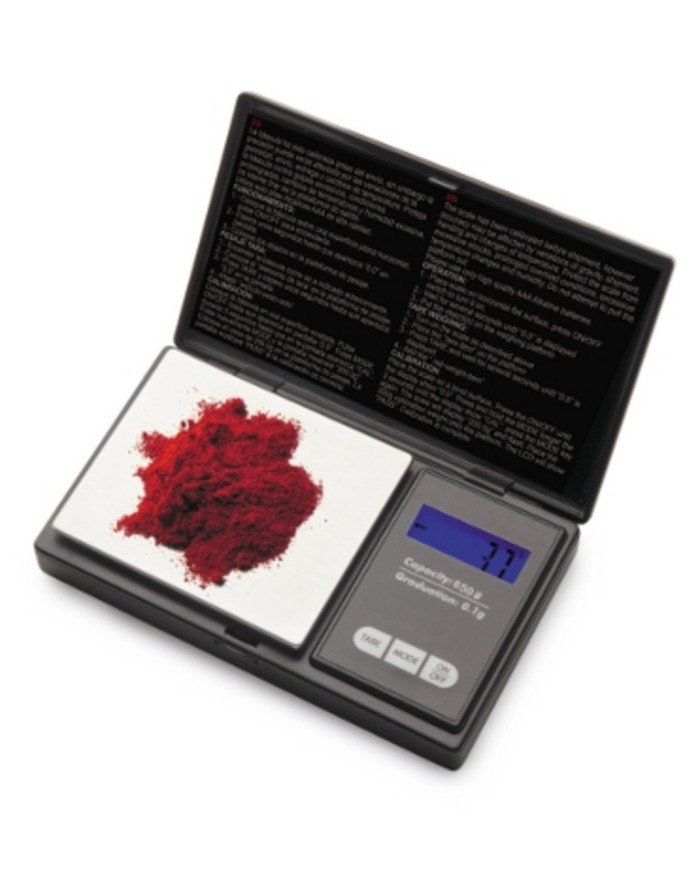 PRECISION POCKET SCALE 650G ACCURACY 0.1G 13X8XH2CM