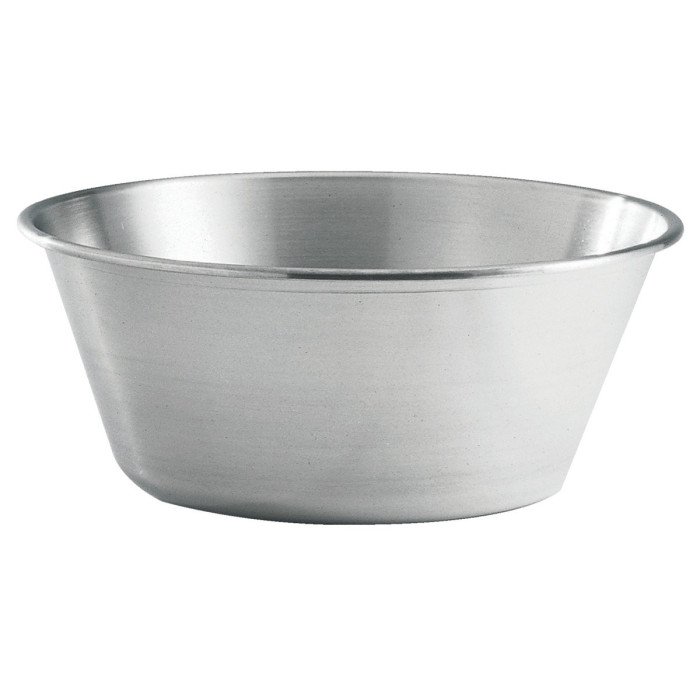 Buy Flat-bottomed basin stainless steel Ø 40 cm 17.5 cm 16 L De Buyer ...
