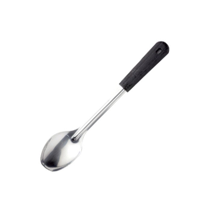 Buy PLAIN SERVICE SPOON L33CM SST WITH BLACK HANDLE | Restofair RAK