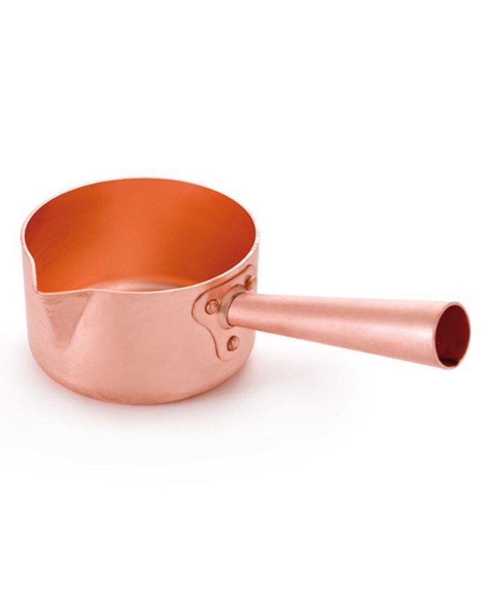 SUGAR PAN D18CM COPPER WITH POURING LIP