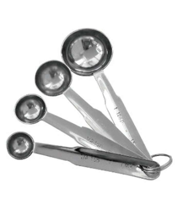 MEASURING SPOON ROUND SET OF 4 1-2.5-5-15ML SST