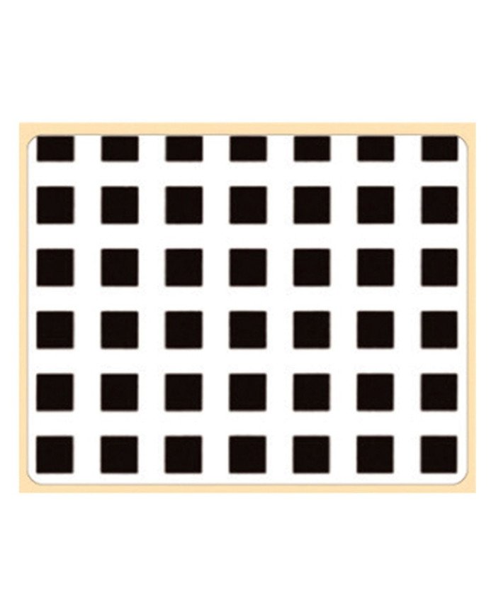 Buy STENCIL 60X40CM SQUARE 1X1CM PLASTIC | Restofair RAK
