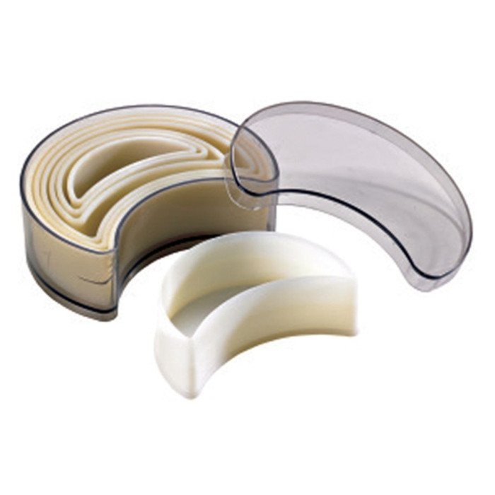 CUTTER CRESCENT PLAIN BOX OF 7 POLIGLASS