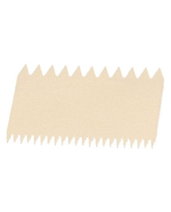 SCRAPER COMB RECTANGULAR R 2 SIDES RECTANGULAR L11 X W7.5CM