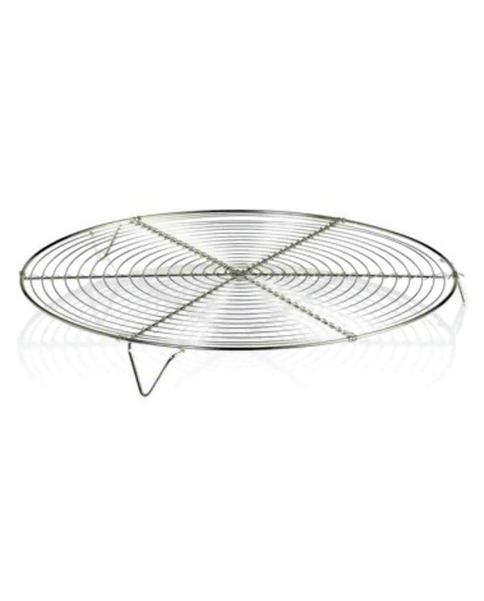 COOLING RACK WITH FEET Ø24CM STAINLESS STEEL