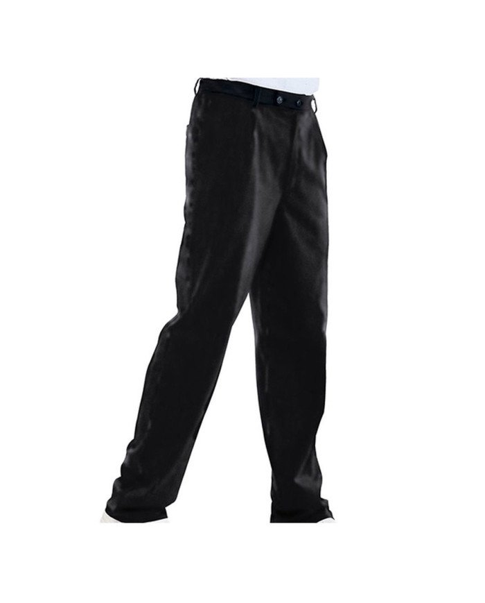 CHEF TROUSERS BLACK SIZE 38 CLASSIC PRO.COOKER