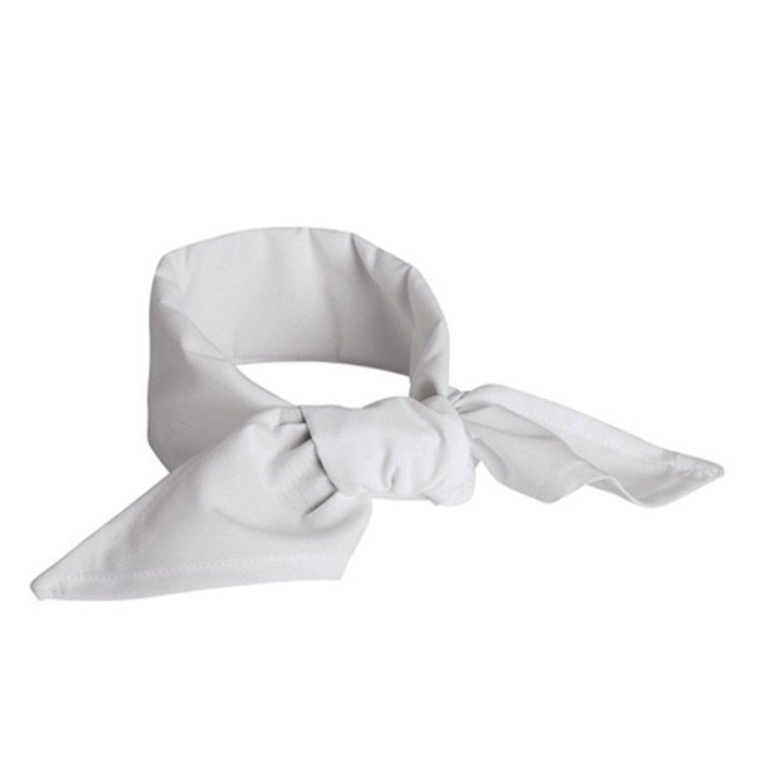 Buy CLASSIC WHITE PRO.COOKER NECK KERCHIEF 70X70CM TRIANGLE SHAPE ...