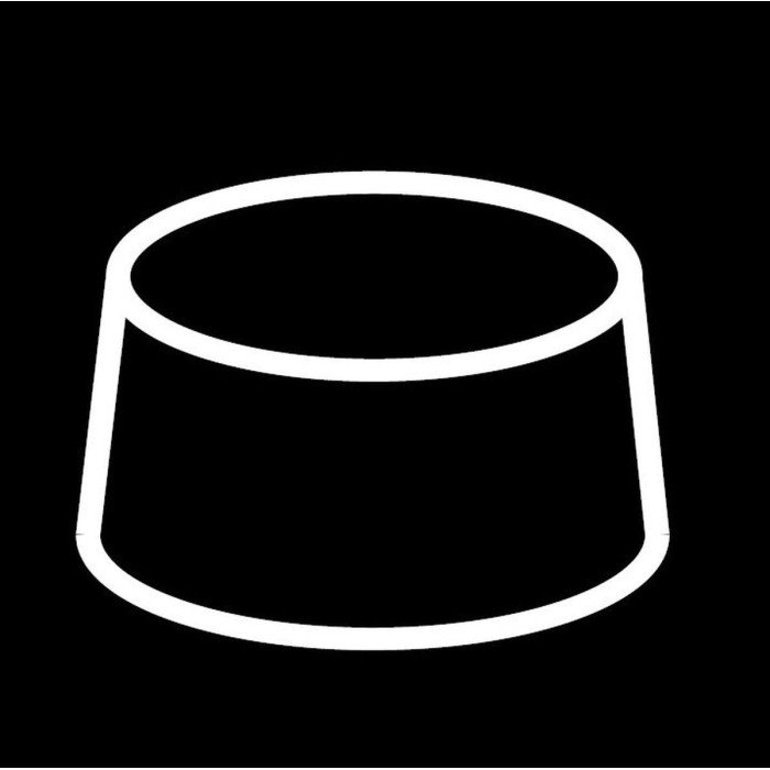 24 CYLINDER D6,3XH2,5CM 60X40CM FLEXIPAN