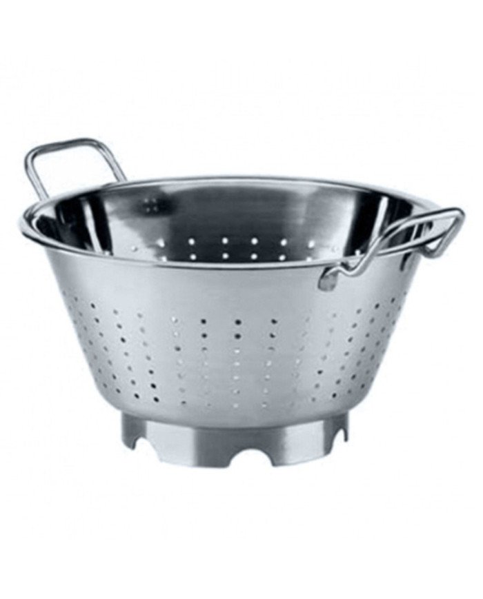 COLANDER CONICAL WITH CIRCULAR BASE Ø24CM STAINLESS STEEL
