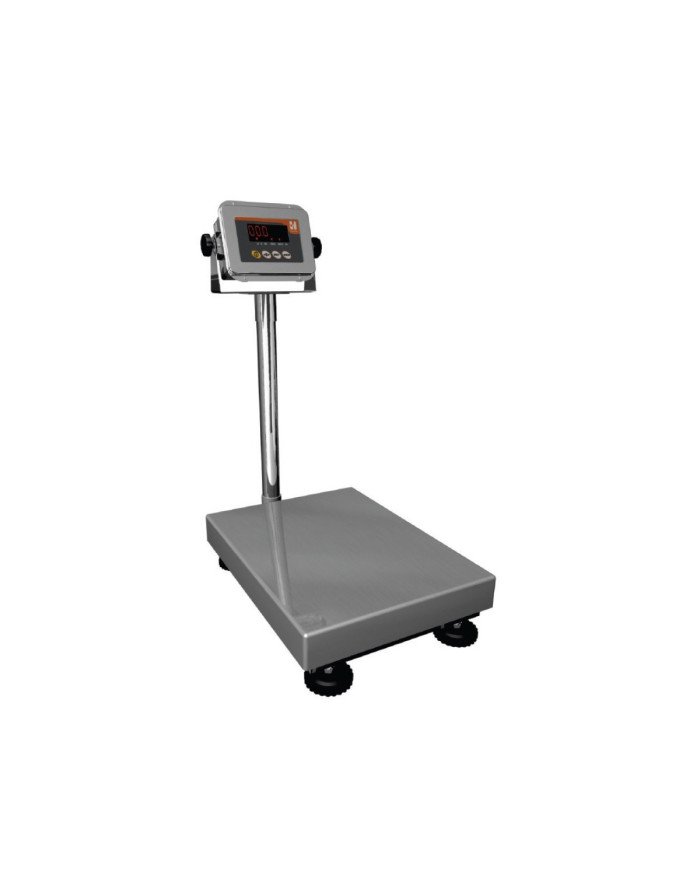WEIGHING SCALE PLATFORM IP65 150KG/20G FULL SST TRAY 60X60CM