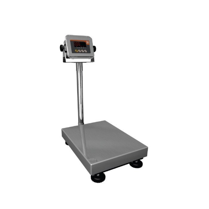 WEIGHING SCALE PLATFORM IP65 150KG/20G FULL SST TRAY 60X60CM
