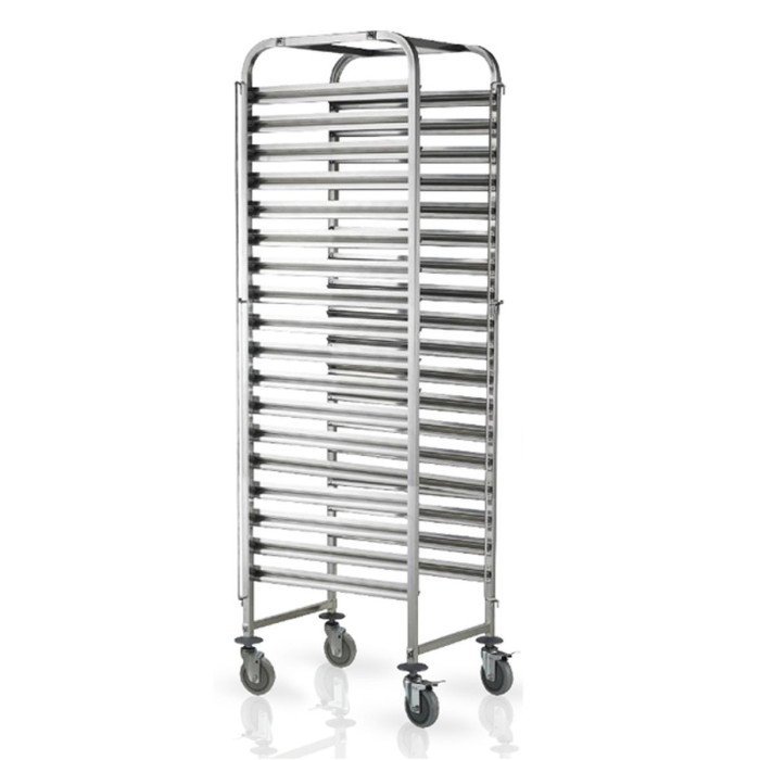 Buy RACKING TROLLEY 18 LEVELS GN 2/1 ENTRY L53 X H179CM | Restofair RAK