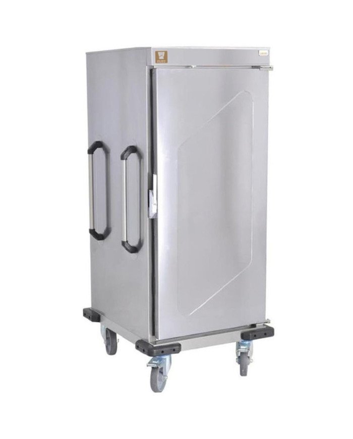 HEATED BANQUET TROLLEY 18XGN2/1 +30/+90°C DIGITAL THERMOSTAT FULL SST