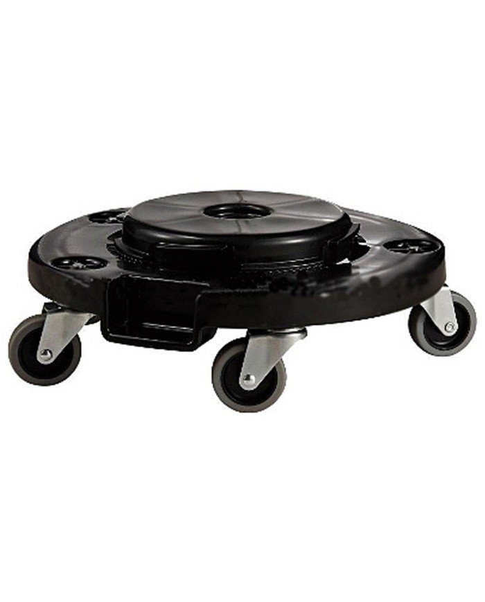 Buy DOLLY FOR ROUND CONTAINERS 75.7L/121L/166L/208L BLACK POLYETHYLENE ...