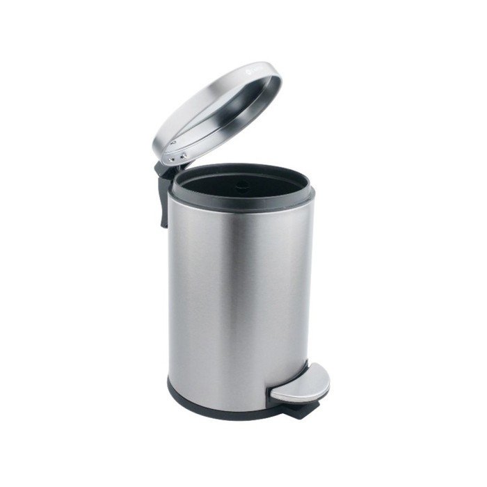 Buy SOFT-CLOSE LID PEDAL BIN 3L D17XH24.5CM SST WITH BLACK INNER LINER ...