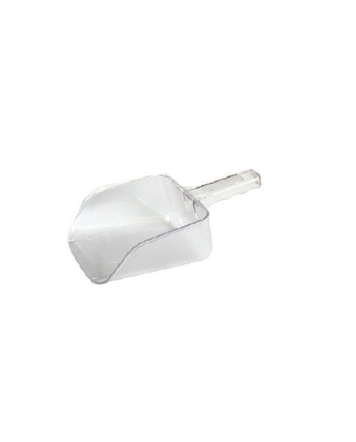 UTILITY SCOOP CLEAR L28 X W12 X H12CM 95CL POLYCARBONATE