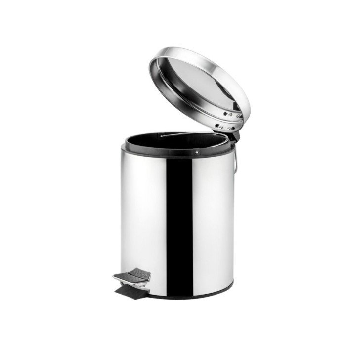 Buy SST PEDAL BIN SOFT-CLOSE LID BLACK INNER LINER Ø29.2CM H43.5CM 20L ...