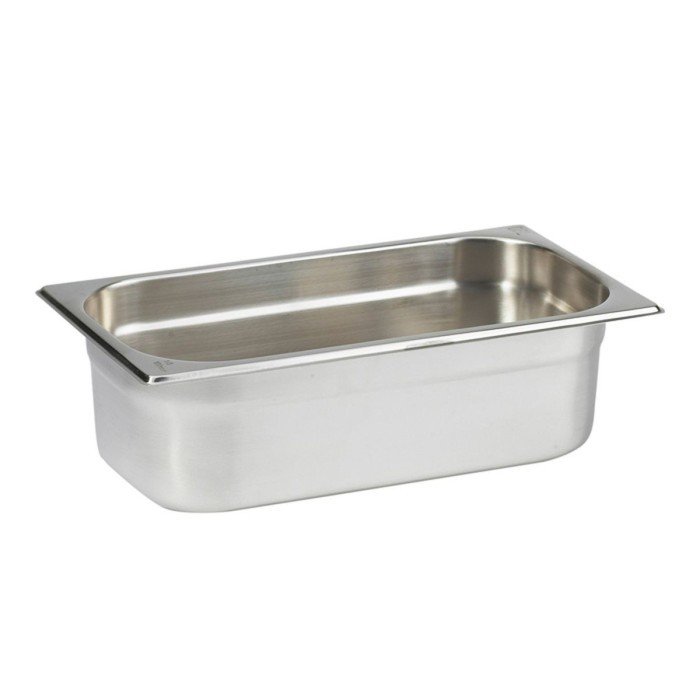 Buy CONTAINER GN 1/3-100 RECTANGULAR 4.0L THICK. 0.6MM STAINLESS STEEL ...