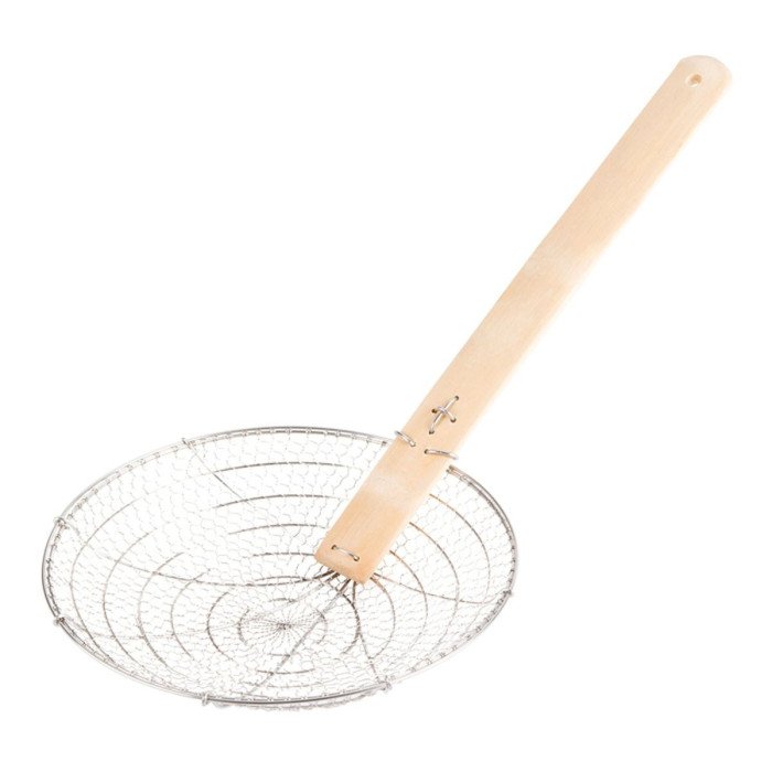 Buy STRAINER FINE MESH SST WITH BAMBOO HANDLE Ø25.4CM L55.88CM ...