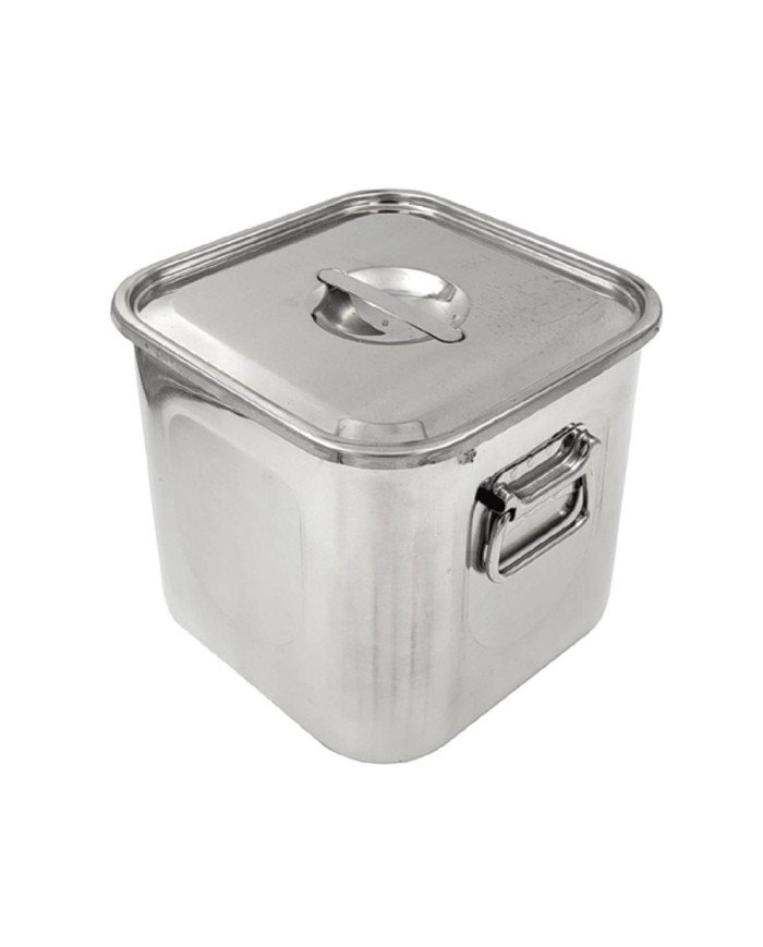 DEEP SQUARE KITCHEN POT 30X30X30CM SST