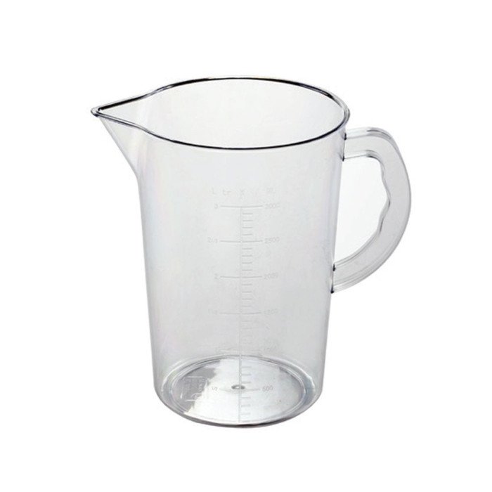 Buy MEASURING JUG CLEAR 3L POLYCARBONATE | Restofair RAK
