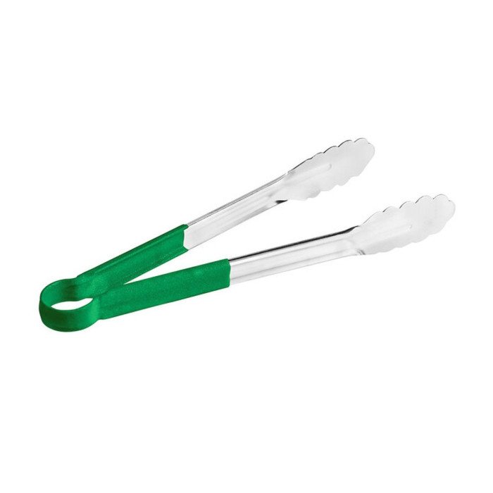 Buy GREEN SCALLOPED GRIP TONG SST WITH VINYL-COATED HANDLE L41.5CM ...