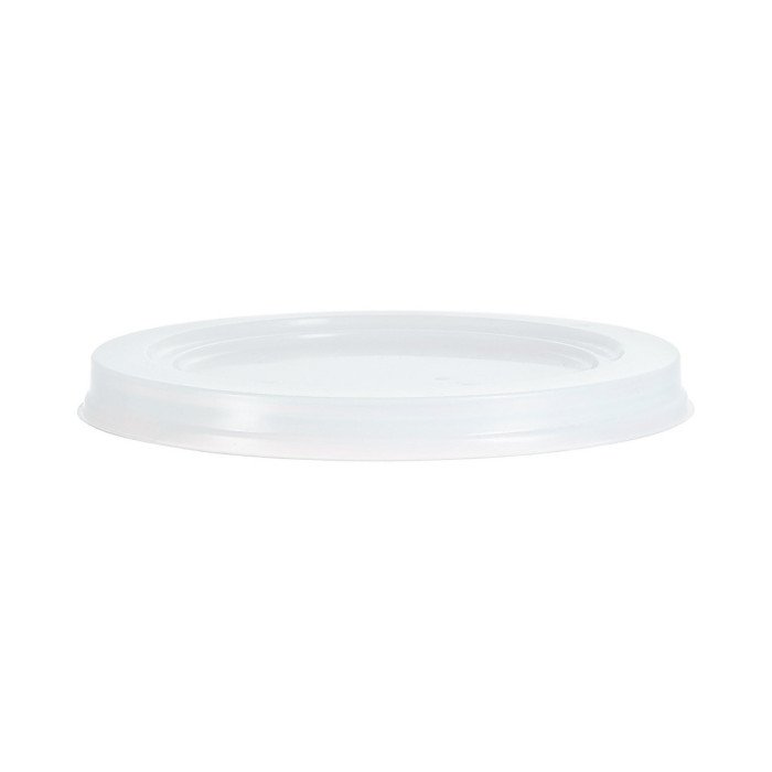 Lid round transparent high-density polyethylene (HDPE) Ø 11.9 cm So ...