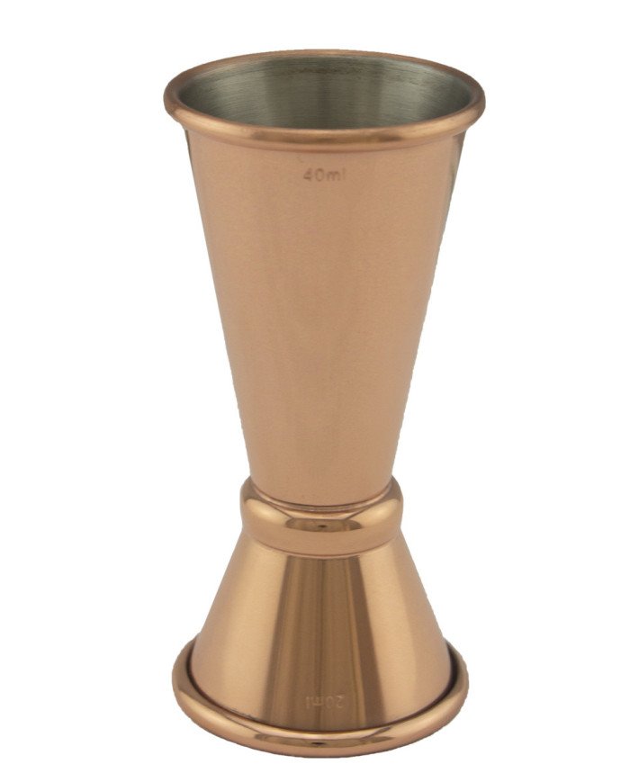 JIGGER DOUBLE 2/4CL COPPER JAPANESE