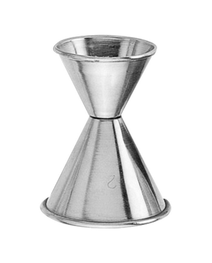 JIGGER BAR 1/2OZ STAINLESS STEEL