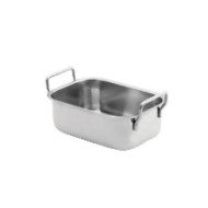 Buy CONTAINER WITHOUT LID RECTANGULAR 0.7L STAINLESS STEEL BAIN MARIE ...