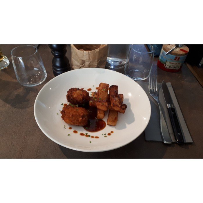 Flat coupe plate round ivory glazed Ø 24 cm Nano Rak