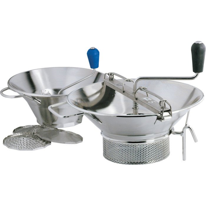 Buy Food mill stainless steel Ø 31 cm 25 cm 1.5 kg/min 14 cm L.tellier ...