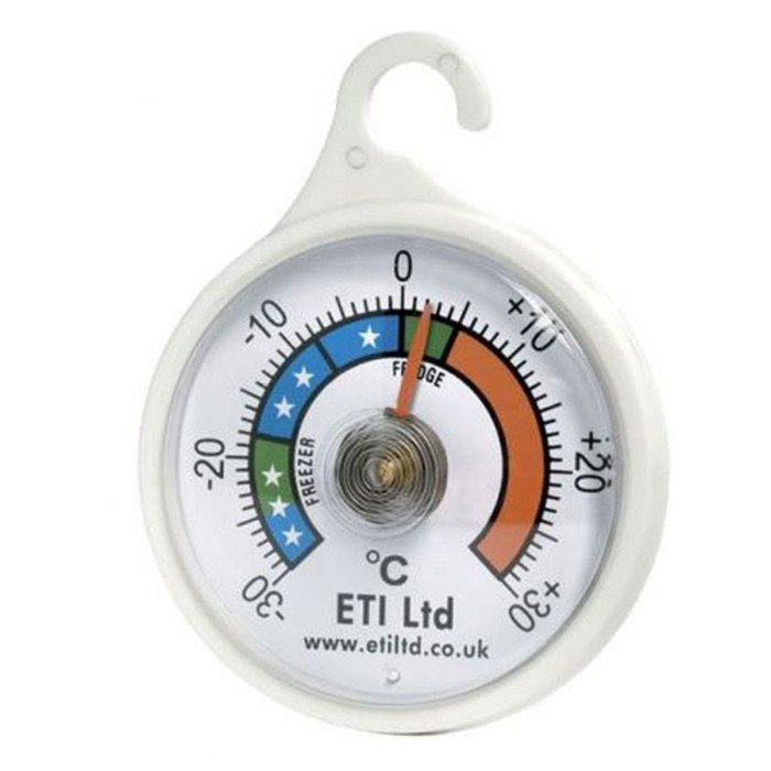 Buy ROUND DIAL D5.2CM FRIDGE-FREEZER THERMOMETER -30/+30°C | Restofair RAK