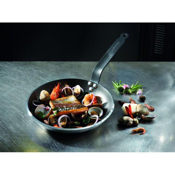 Buy Frying pan round aluminium With release liner Ø 24 cm Choc Resto ...