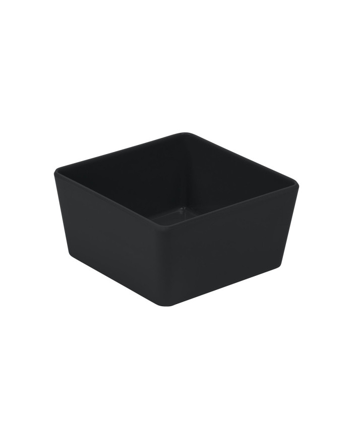 BENTO BOX SMALL INSERT BLACK L9.6XW9.6XH4.8CM MELAMINE TOKYO